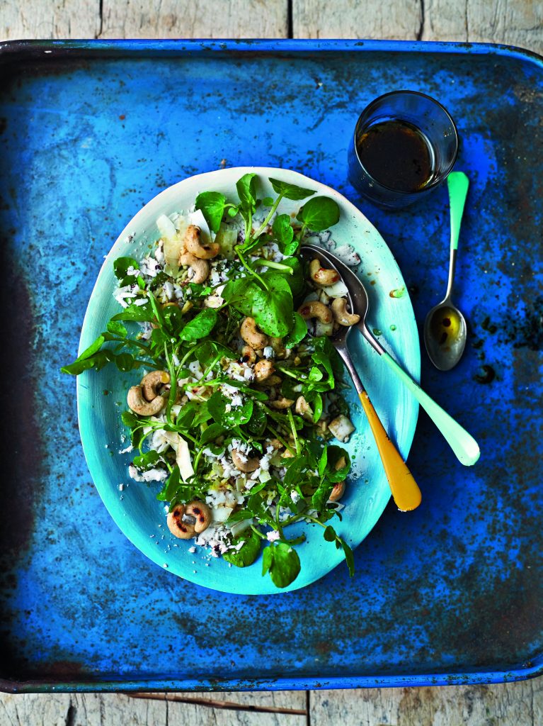 Watercress, Cashew & Coconut Salad - Ainsley Harriott