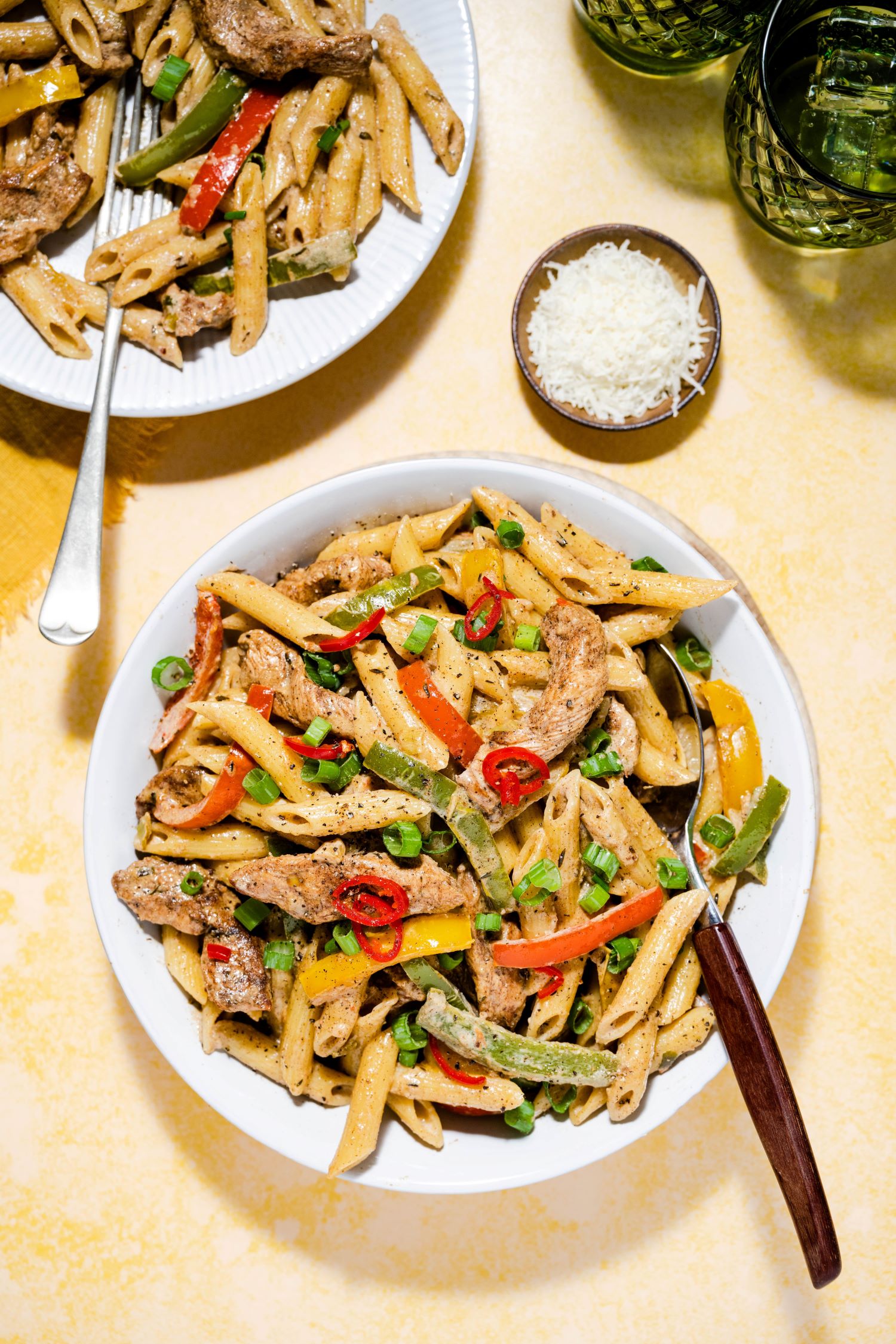 Penne with Jerk Chicken & Peppers - Ainsley Harriott